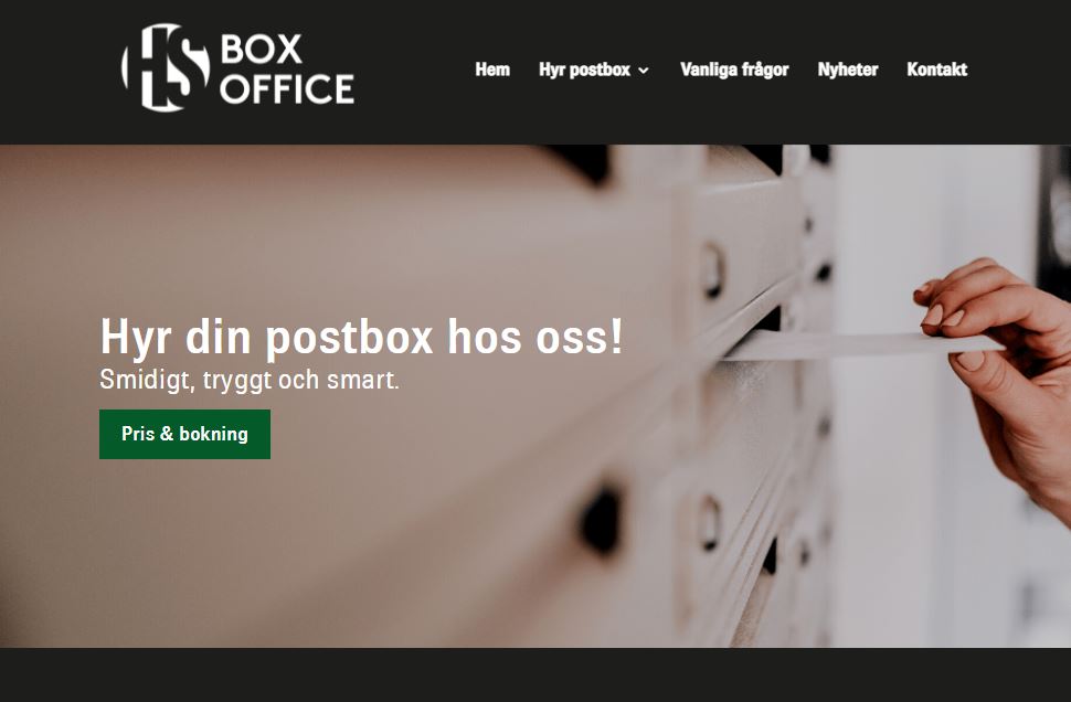 HS Box Office postboxar | Smidig, trygg och smart posthantering